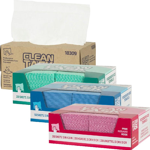 Food Service Disposable Wipers | Color-Coded Cleaning Wipes - Quick Rag ...